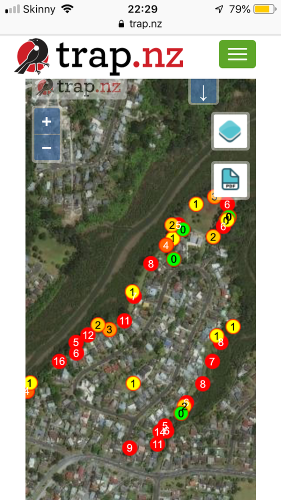 Coverage Map of Trap Locations - TRAP.NZ Forums